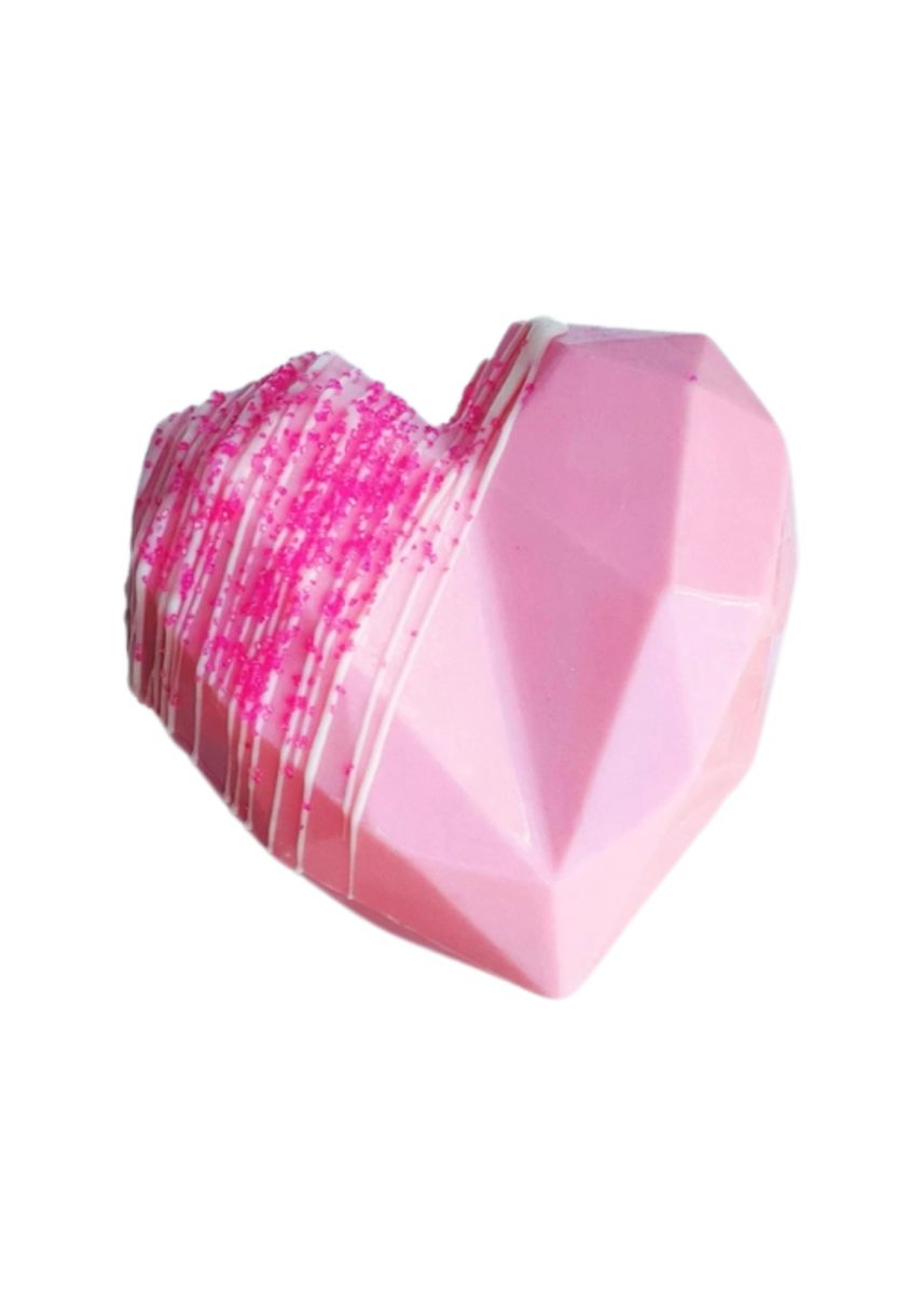 Smashable Pink Chocolate Heart | European décor for the modern household