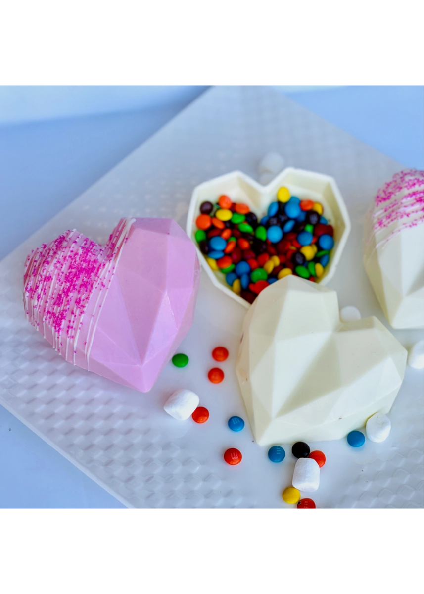 Smashable Pink Chocolate Heart | European décor for the modern household