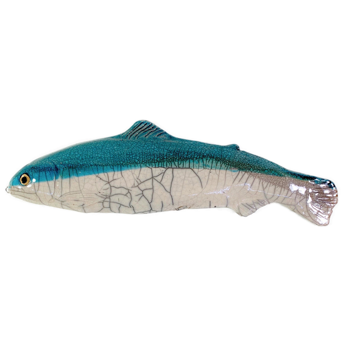 Trout Fish in Turquoise | European décor for the modern household